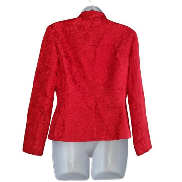 Marshall Field'S | Jackets & Coats | Marshall Fields Front Zip Jacquard ...